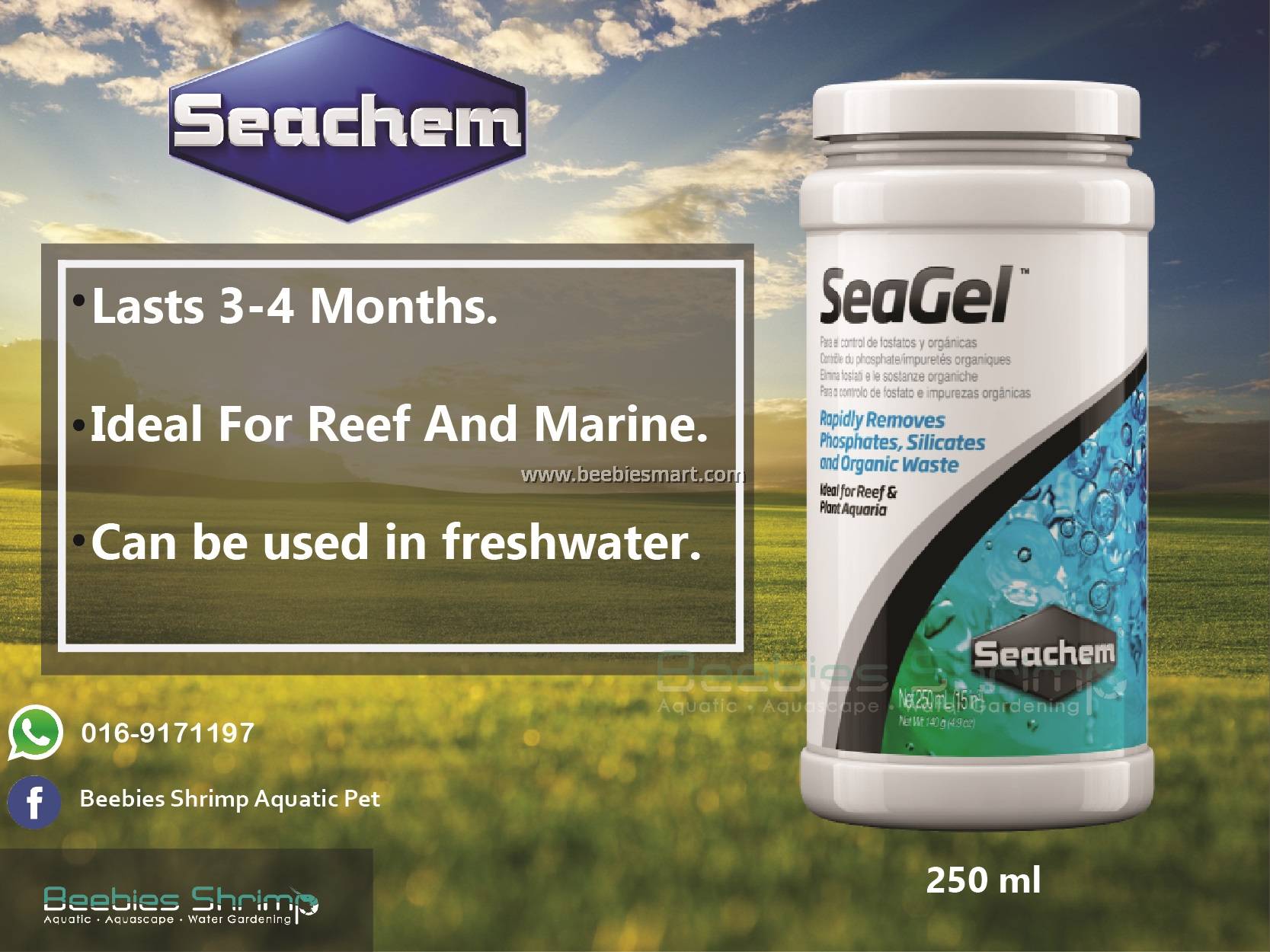 Seachem Sea Gel 250 ml