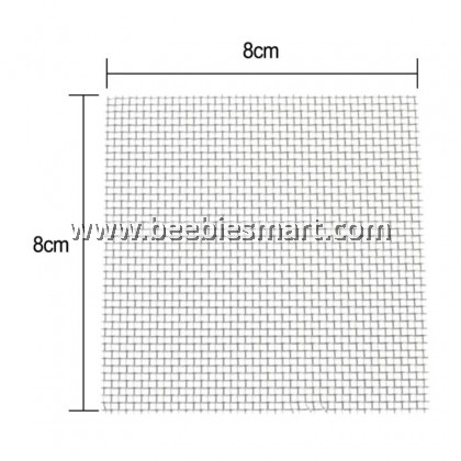 Aquarium Thick Wire Mesh Pad Aquatic Stainless Steel Moss Net +-8cm X 8cm