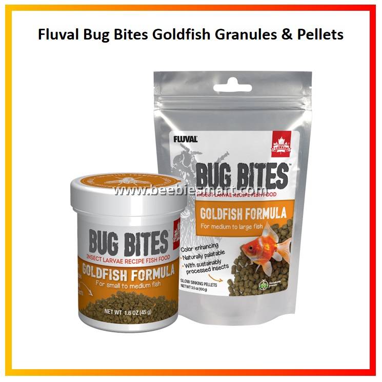 Fluval Bug Bites Goldfish Granules & Pellets