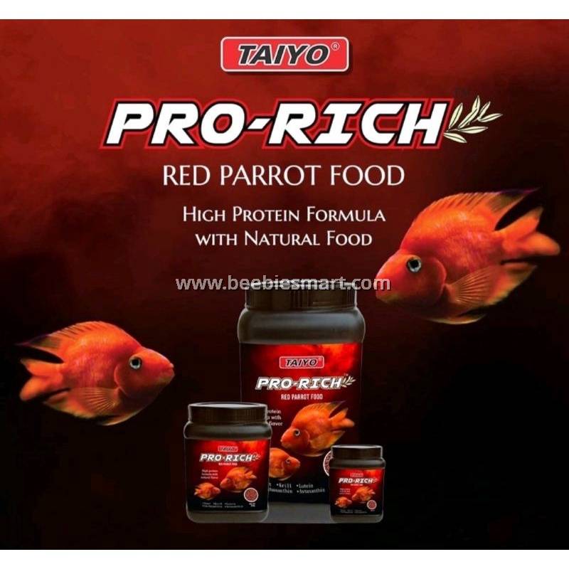 TAIYO PRO RICH RED PARROT 350GM