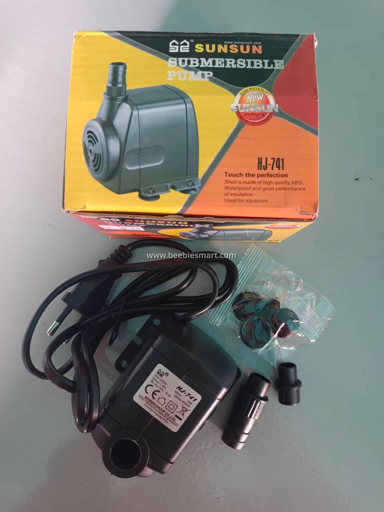 SUNSUN HJ741 SUBMERSIBLE PUMP 600L/H 8W