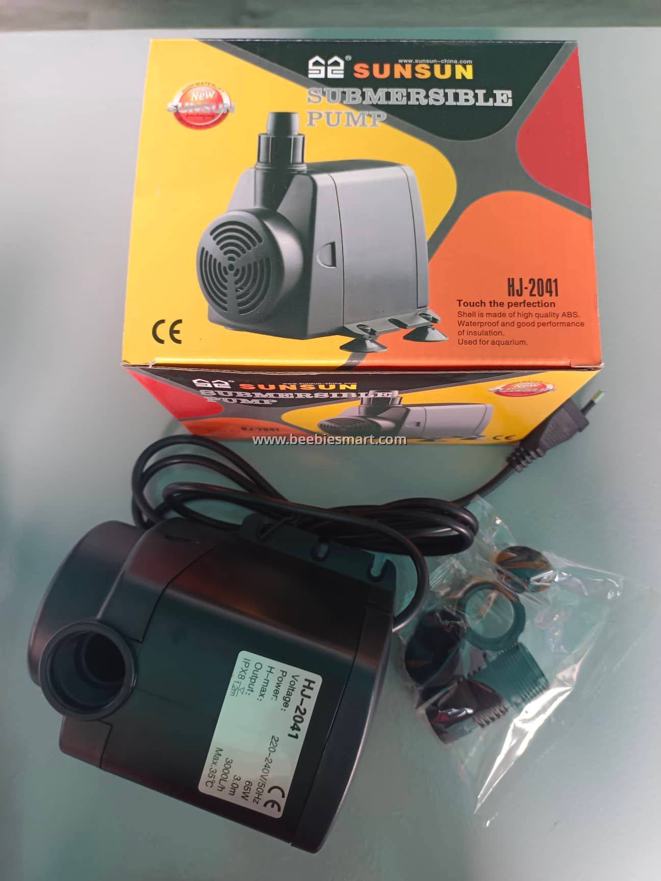 SUNSUN HJ2041 SUBMERSIBLE PUMP 3000L/H 65W