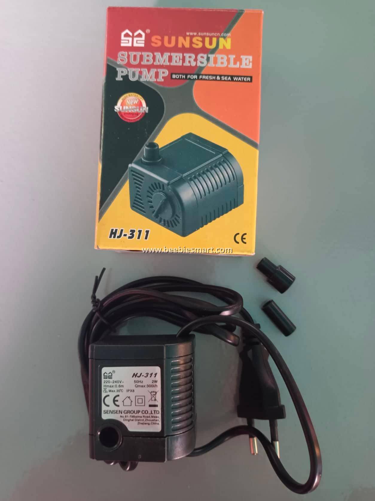 SUNSUN HJ311 SUBMERSIBLE PUMP 300L/H 2W