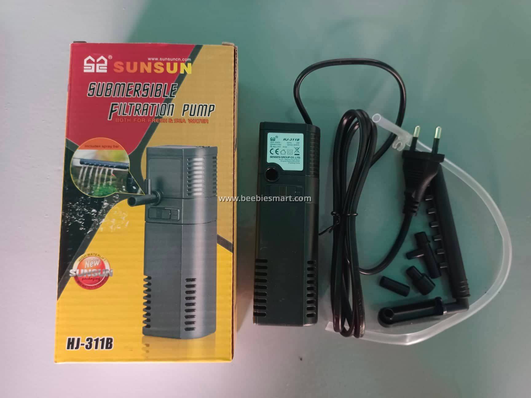 SUNSUN HJ311B INTERNAL LIQUID FILTER 300L/H 2W