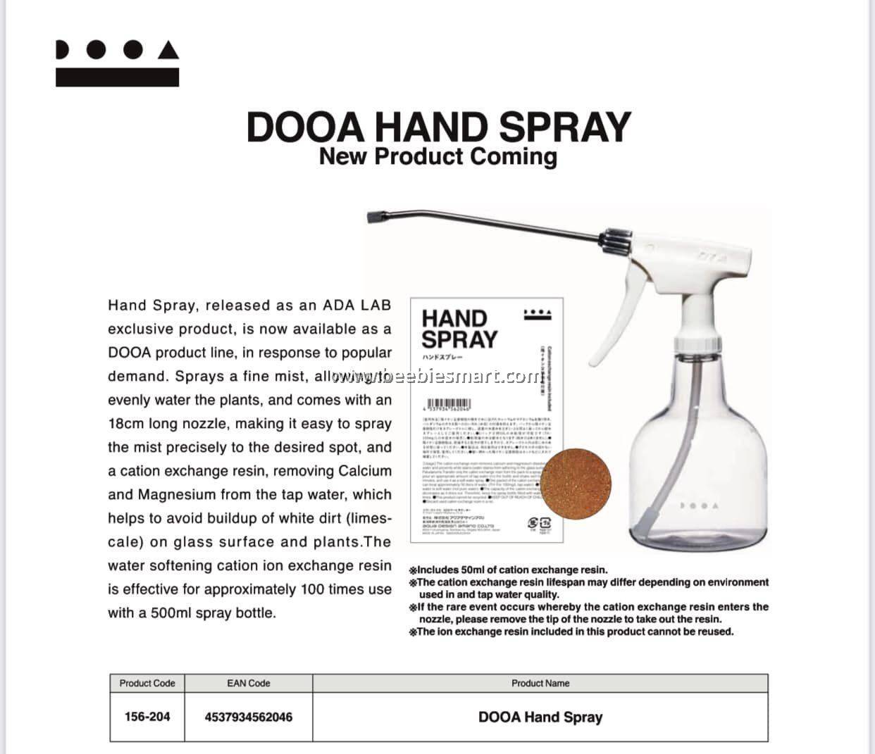 ADA DOOA Hand Spray Terrarium watering Paludarium spray Plant misting ...