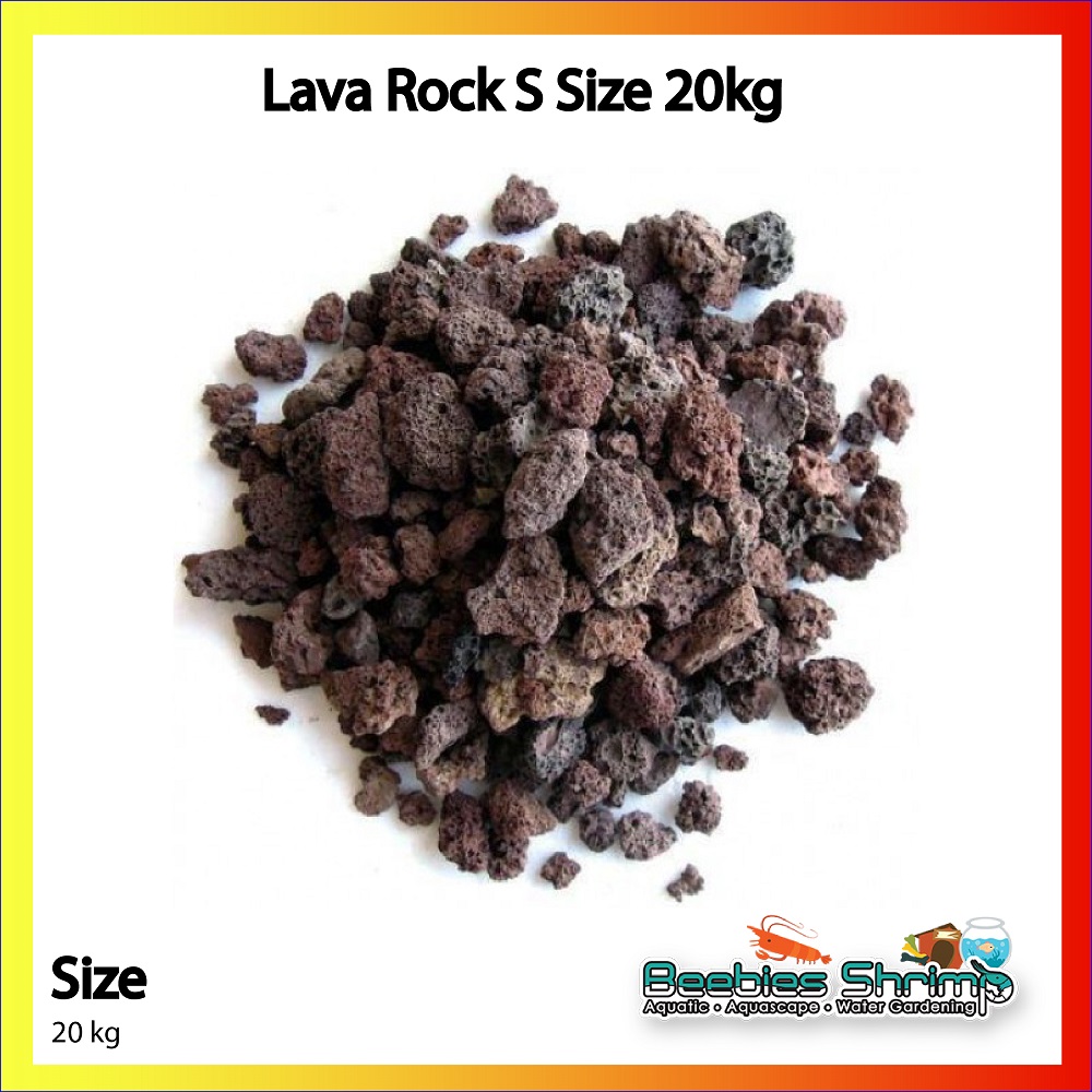 Lava Rock Lava Stone Volcanic Rock S Size For Aquarium Growing Plant 20Kg