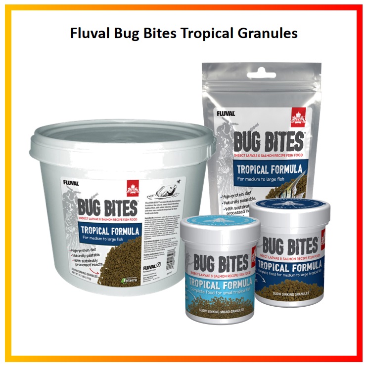 Fluval Bug Bites Tropical Granules