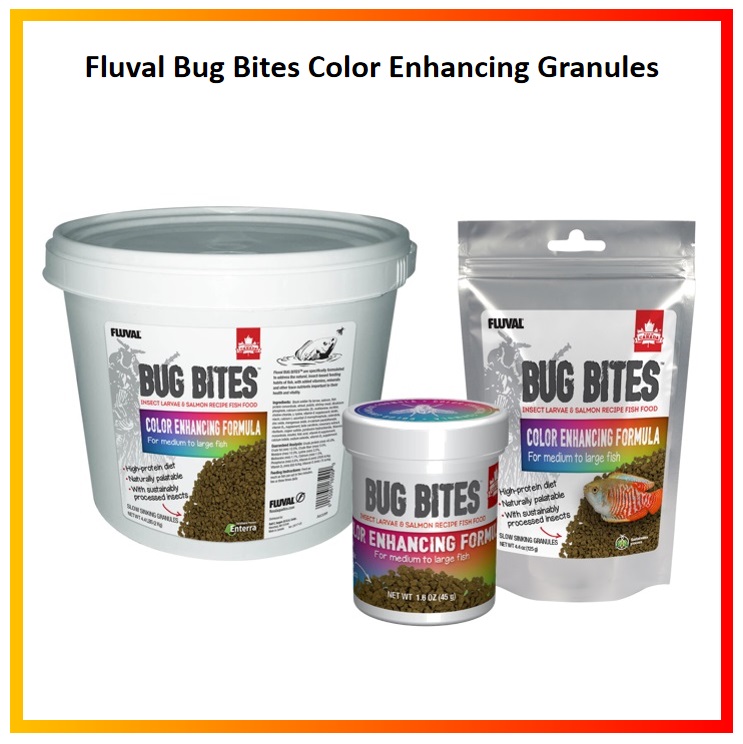 Fluval Bug Bites Color Enhancing Granules