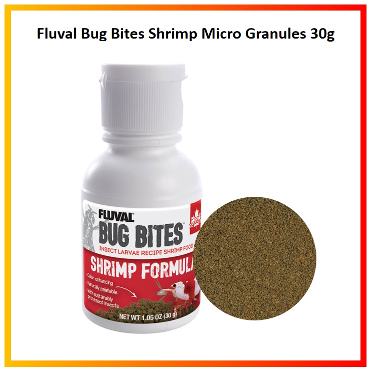 Fluval Bug Bites Shrimp Micro Granules 30g