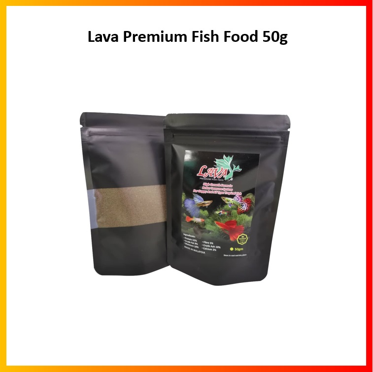 Lava Premium Fish Food 50g