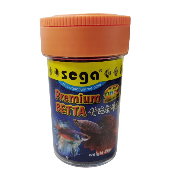 SEGA PREMIUM BETTA FISH FOOD 45G